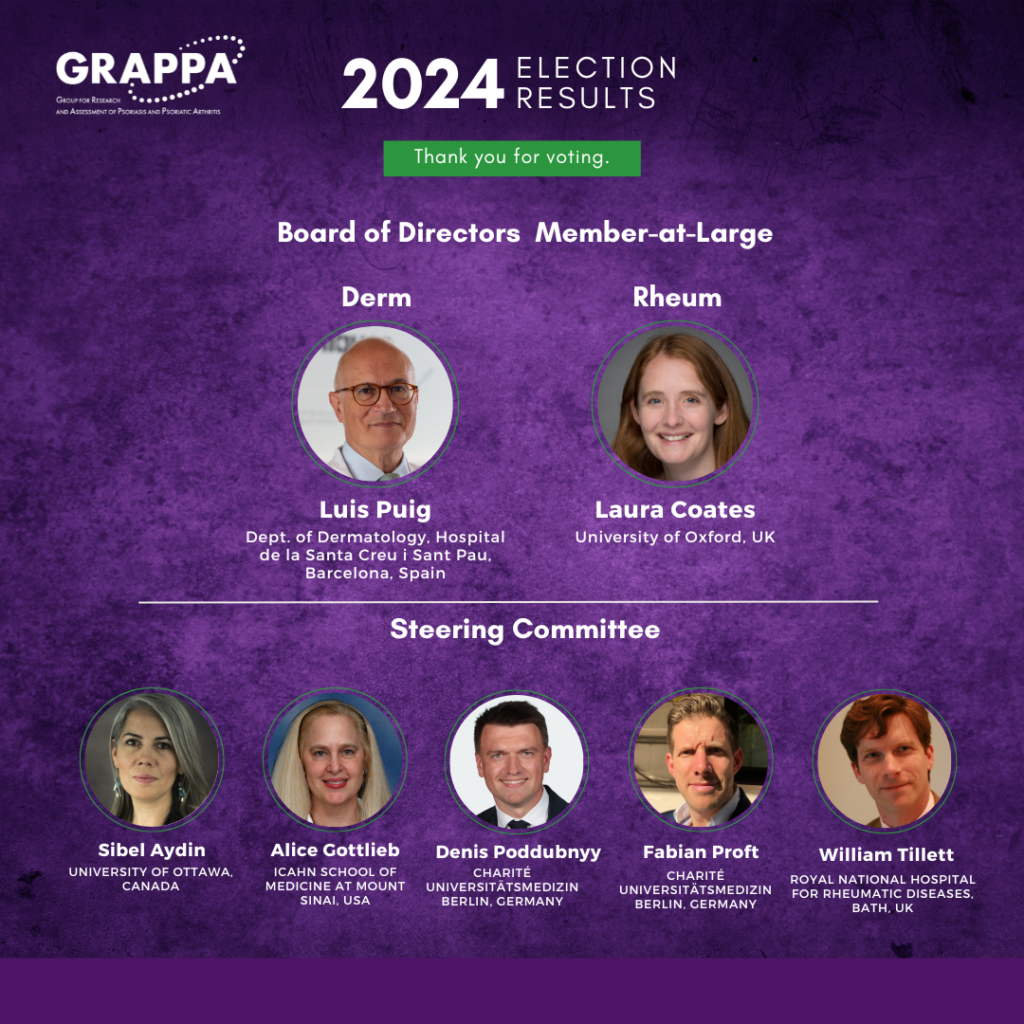 Group for Research and Assessment of Psoriasis and Psoriatic Arthritis ...